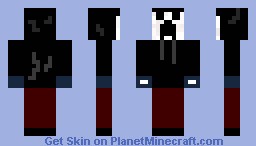 Snow Creeper w- Hoodie Minecraft Skin