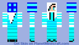 snow girl Minecraft Skin