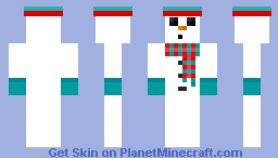 Snowman - Winter Themed Skin Minecraft Skin