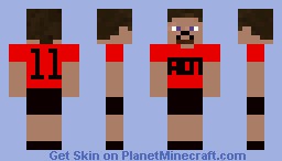 Soccer palyer Minecraft Skin