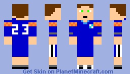 Soccer Captain Minecraft Skin