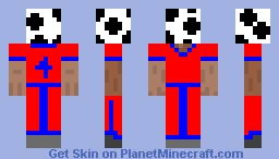 Soccer Crazy Minecraft Skin