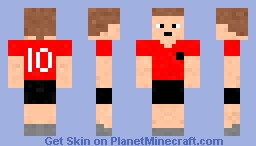 soccer player Minecraft Skin