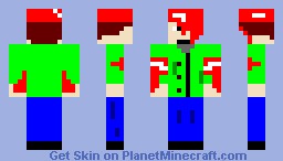 skull broke Minecraft Skin