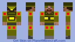 Soldier with Helmet Minecraft Skin