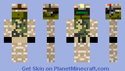Soldier Minecraft Skin