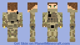 Soldier 1 Minecraft Skin