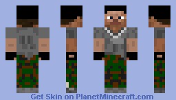solder in traning Minecraft Skin