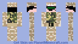 Soldier Minecraft Skin