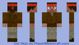 Rambo Minecraft Skin