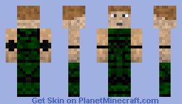 Green Soldier Minecraft Skin