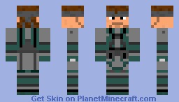 Solid Snake Minecraft Skin