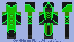Green Wizard Minecraft Skin