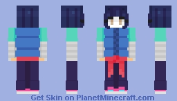 Song Yi, Golden Crush outfit (Subway surfers) Minecraft Skin