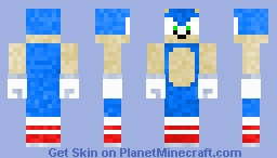 Sonic Minecraft Skin