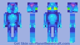 Sonic Franshise: Chaos 0 Minecraft Skin