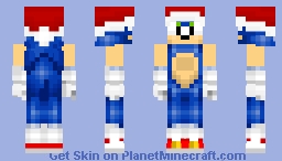 Sonic Minecraft Skin