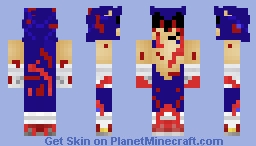 sonic.exe Minecraft Skin