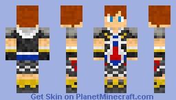 Sora Minecraft Skin