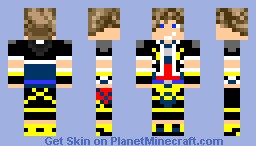 Sora Minecraft Skin