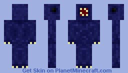 Soul Eater Blue Minecraft Skin