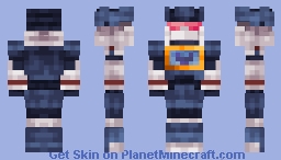 Soundwave from Transformers Minecraft Skin