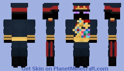 Soviet General Enderman Minecraft Skin