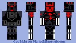 Soviet Shadow Clone Trooper Phase II Minecraft Skin