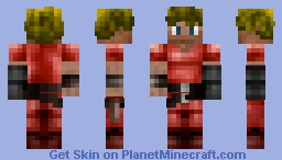 Space Adventure Cobra (Adventure Steve Variant) Minecraft Skin