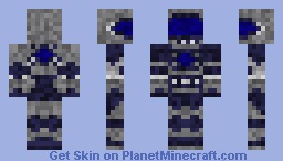 Space Soldier With Plazma Based Suit Minecraft Skin