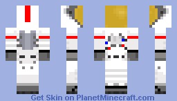 space suit Minecraft Skin