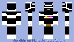 Black Space Ranger Minecraft Skin