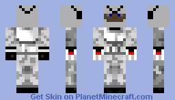 space commander Minecraft Skin
