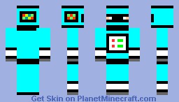 Space Man with Helmet (Better in 3D preview) Minecraft Skin