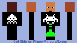 Space invader skin (contests Minecraft Skin