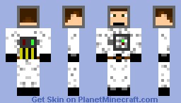 Space Man Minecraft Skin