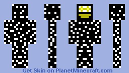 Spaceman (+ Spacevision) Minecraft Skin
