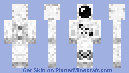 Spaceman {Mooncraft} Minecraft Skin