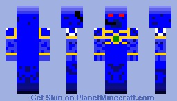 space marine (ultramarine chapter) Minecraft Skin