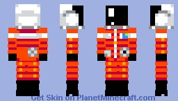Space Suit (r/place palete) Minecraft Skin