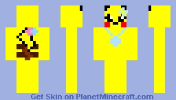 Sparkle the Pikachu Minecraft Skin