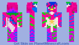 Sparkler (my fursona) Minecraft Skin