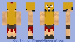 THIS IS SPARTA! [LOOK AT 3D PREVIEW] Minecraft Skin