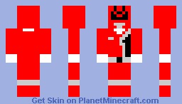 spd red ranger Minecraft Skin