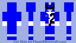 spd blue ranger Minecraft Skin