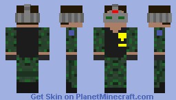 Special Ops Steve Skin Minecraft Skin