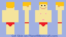 Speedo Man Minecraft Skin