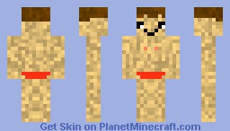 Speedo Man Minecraft Skin