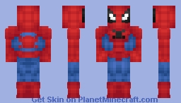 Spider-Man Minecraft Skin