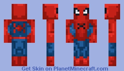 Spider-Man Minecraft Skin